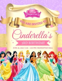 Disney Princess Template | PosterMyWall