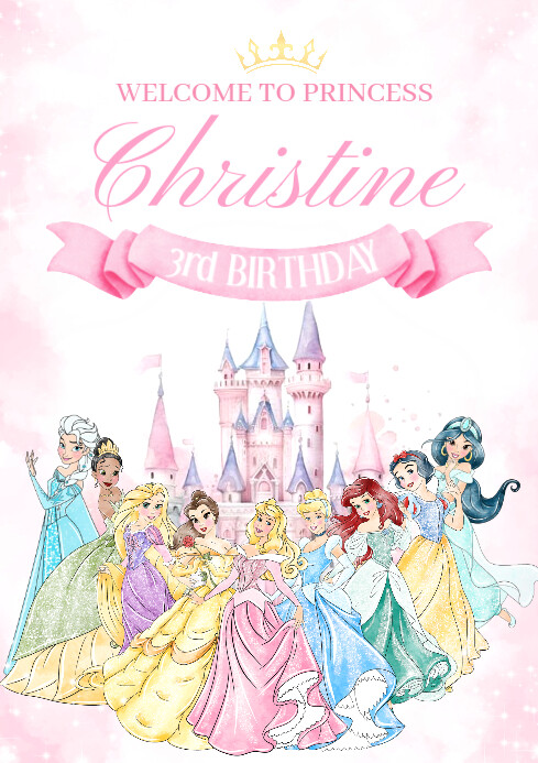 Disney Princess Modelo | PosterMyWall