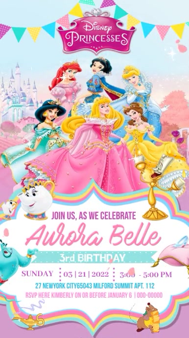 Copy of Disney Princess | PosterMyWall