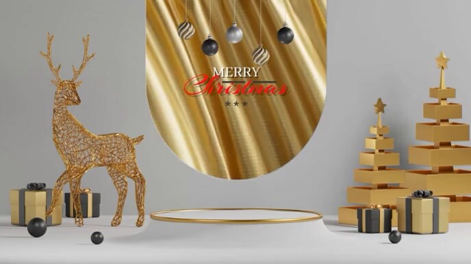 Copy of Display digital Merry Christmas | PosterMyWall