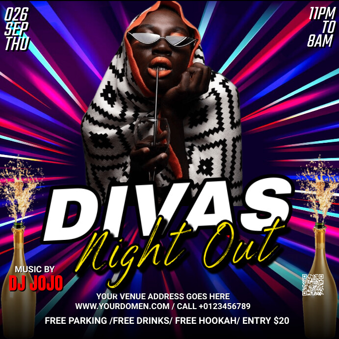 Copy of DIVAS NIGHT (2) | PosterMyWall
