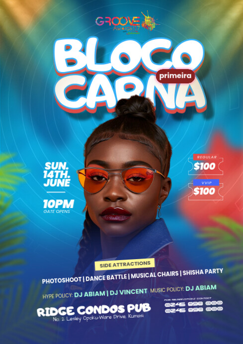 Divas Night Party Poster Template | PosterMyWall