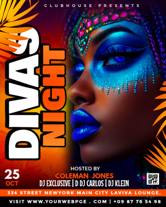 divas night posters Template | PosterMyWall