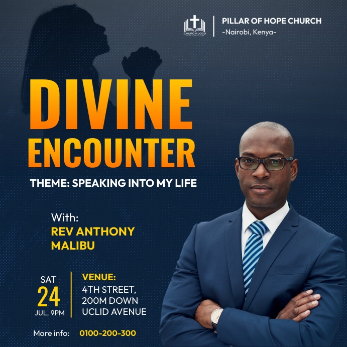 Divine encounter Template | PosterMyWall