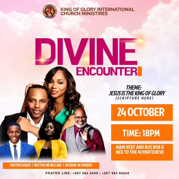 Copy of Divine encounter | PosterMyWall