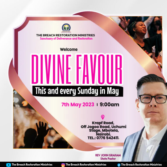 Copy of Divine Favor | PosterMyWall