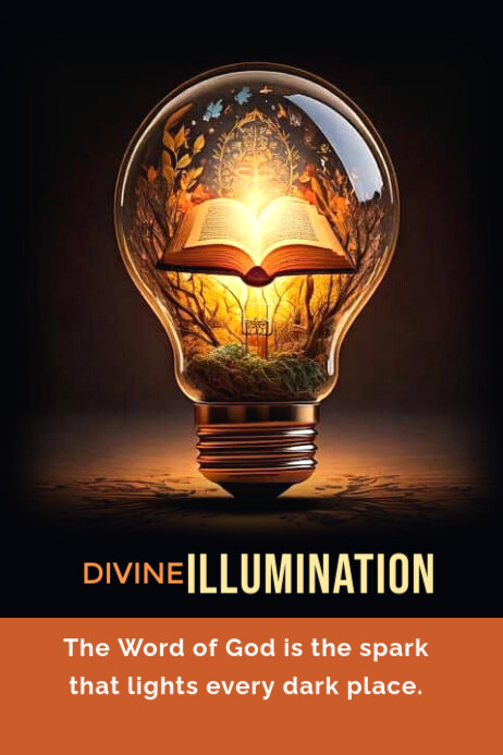 Copy of DIVINE ILLUMINATION | PosterMyWall