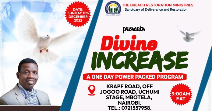 divine increase Template | PosterMyWall