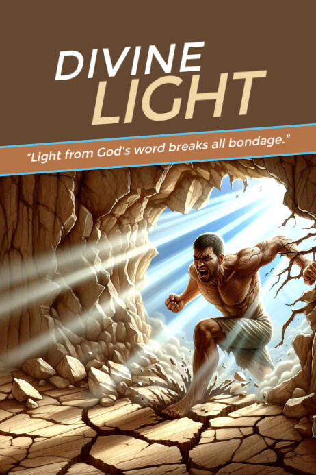 Copy of Divine light | PosterMyWall