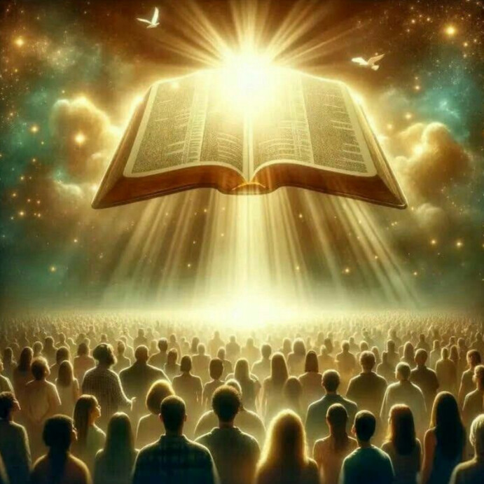 Copy of Divine Light Of Bible Wisdom | PosterMyWall