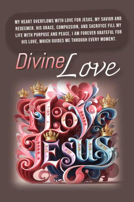 Divine love Template | PosterMyWall