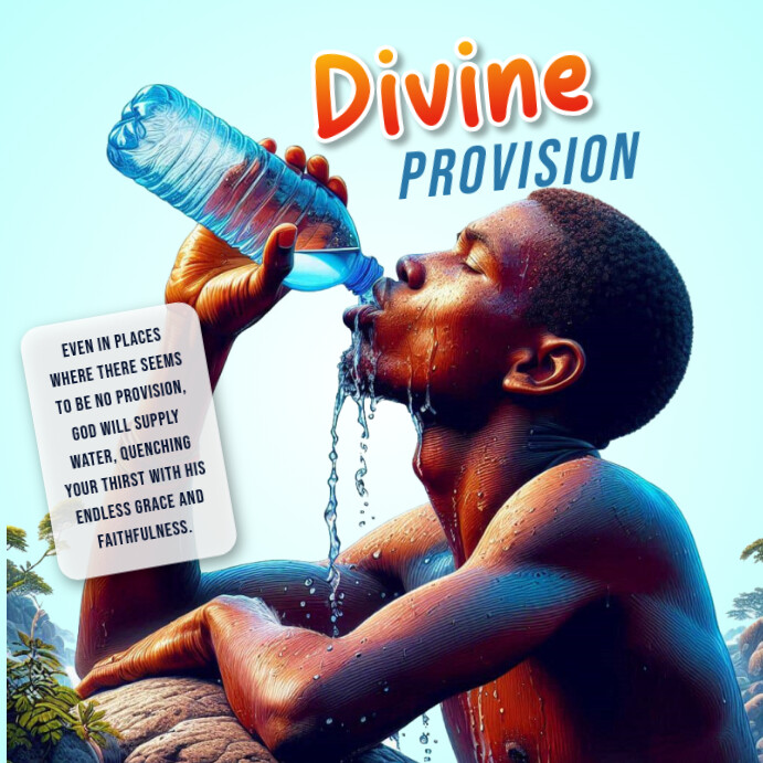 Divine provision Template | PosterMyWall
