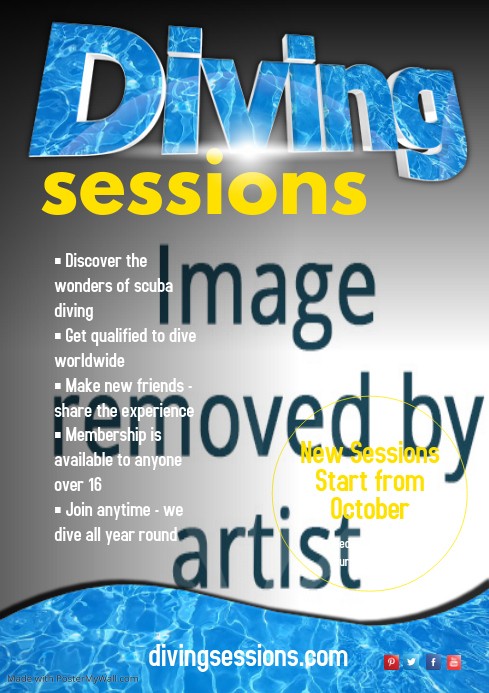 Copy of Diving Poster | PosterMyWall