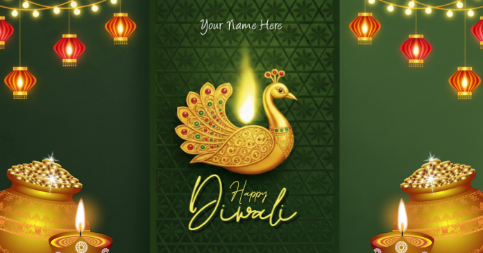 Diwali | Diwali Wishes | Diwali card | Happy Diwali Template | PosterMyWall