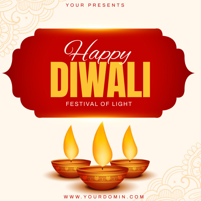 Diwali Template | PosterMyWall