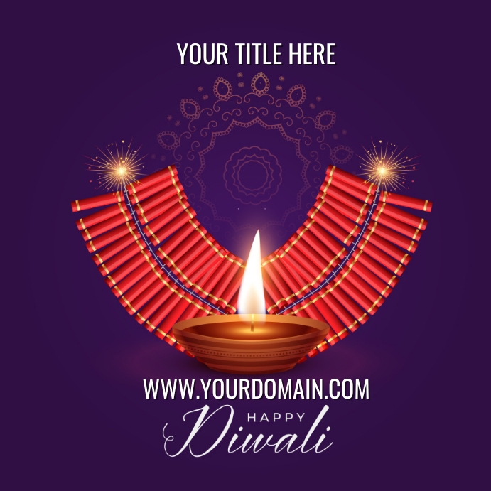 Diwali Template | PosterMyWall