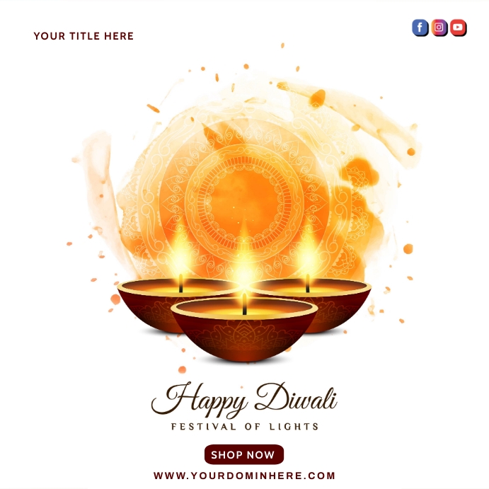 DIWALI Template | PosterMyWall