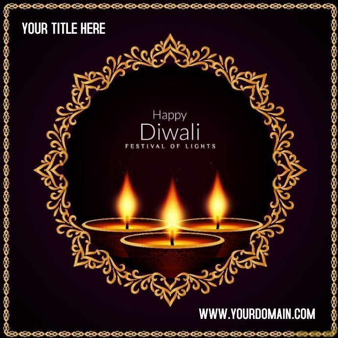 Diwali Template | PosterMyWall