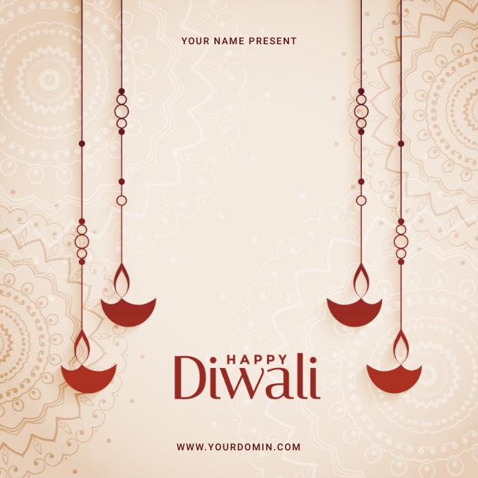 Diwali Template | PosterMyWall