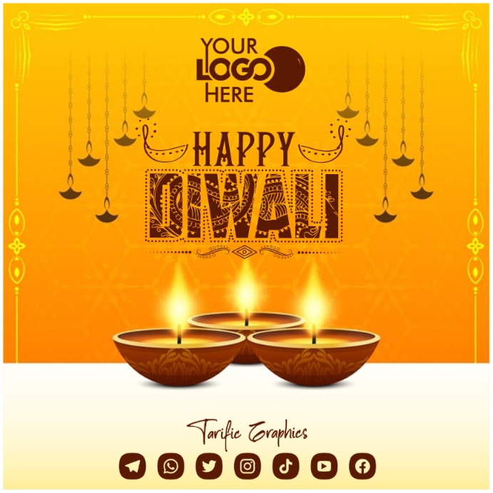 Diwali Template | PosterMyWall