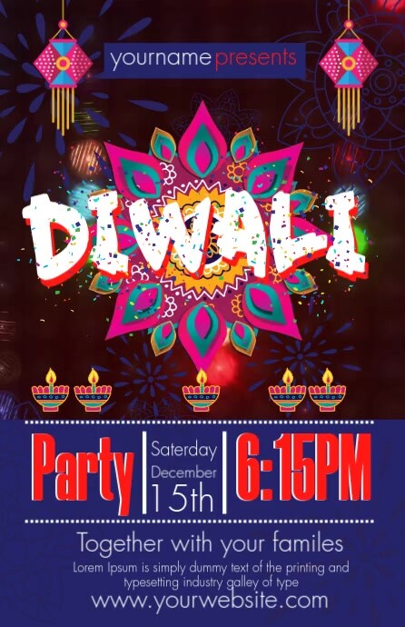 diwali Template | PosterMyWall