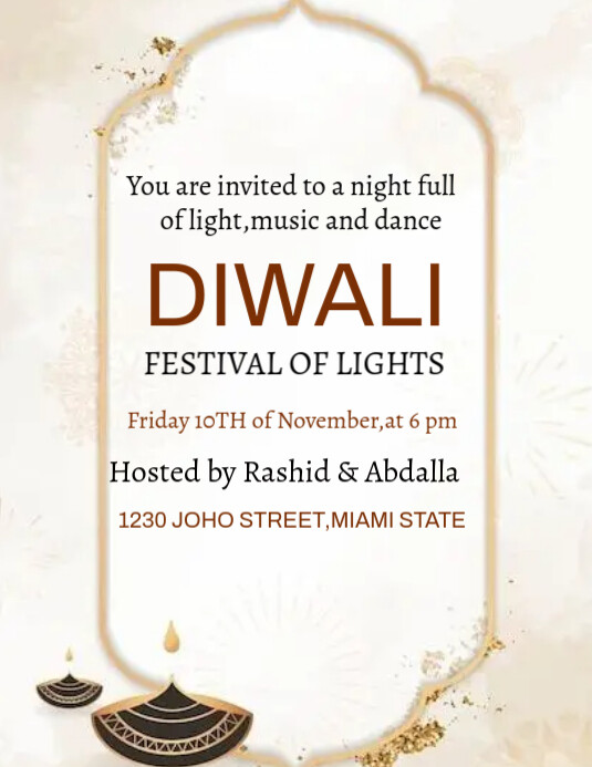 diwali Template | PosterMyWall