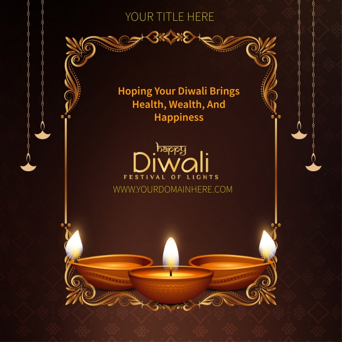 Diwali Template | PosterMyWall