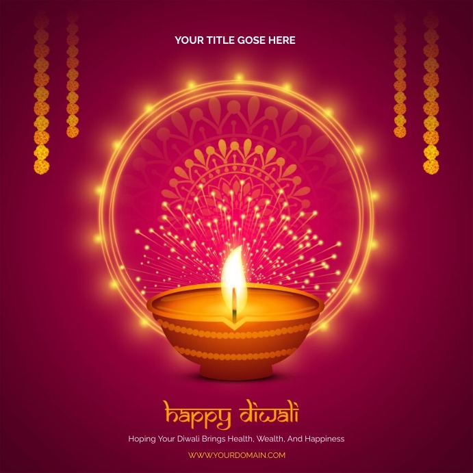 DIWALI Template | PosterMyWall