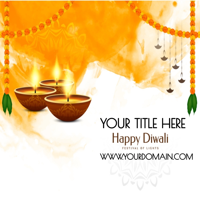 Diwali Template | PosterMyWall