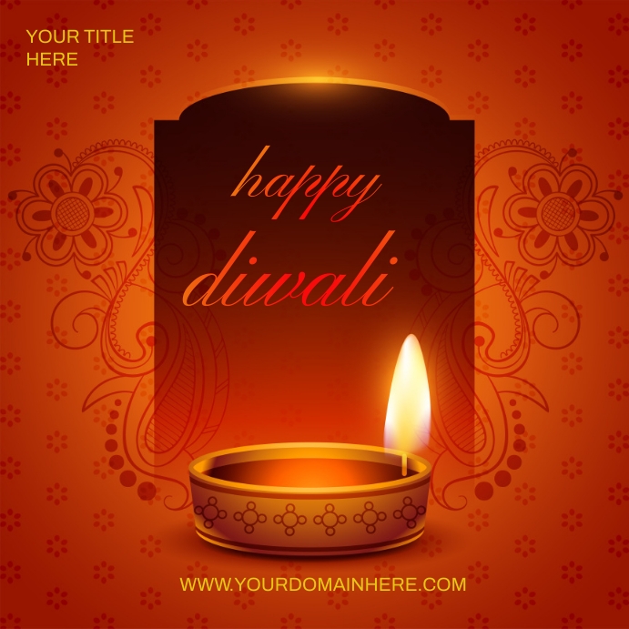 Diwali Template | PosterMyWall