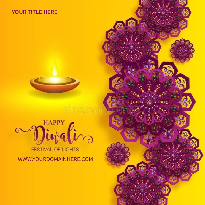 Diwali Template | PosterMyWall