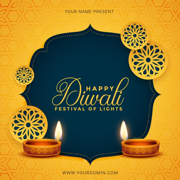 Diwali Template | PosterMyWall