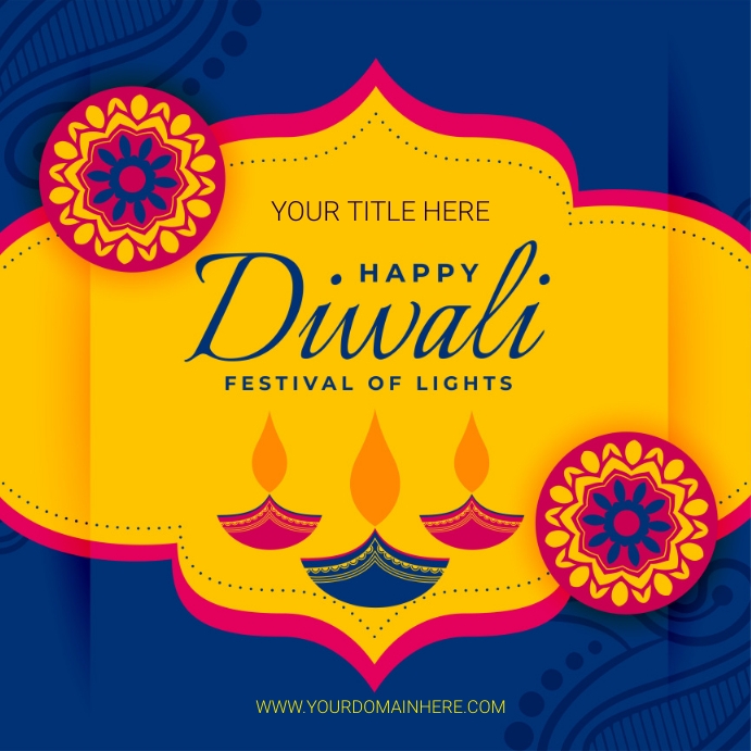 Diwali Template | PosterMyWall