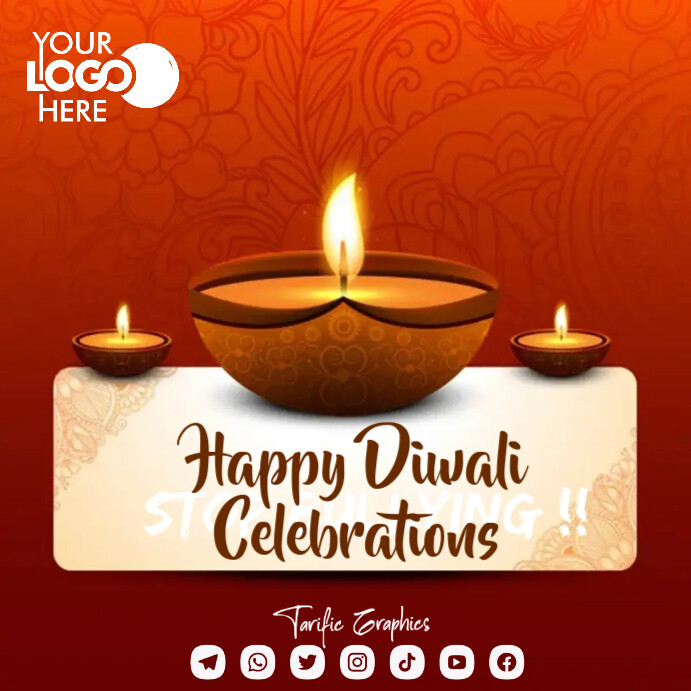 Diwali Template | PosterMyWall