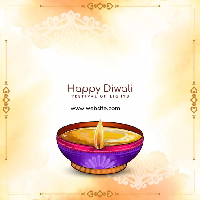 diwali Template | PosterMyWall