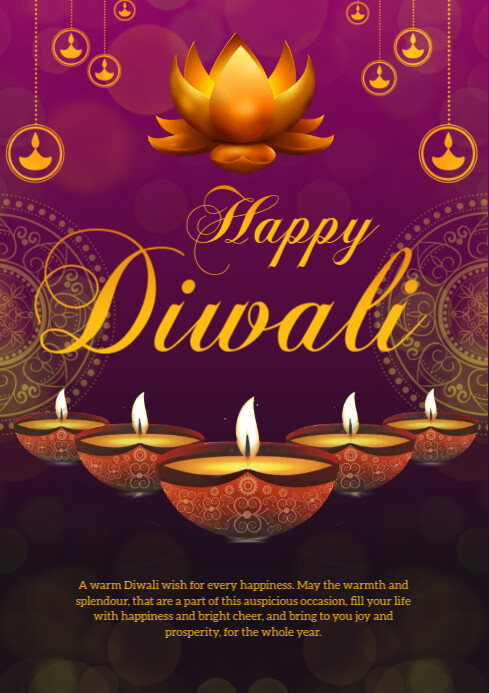 DIWALI Template | PosterMyWall