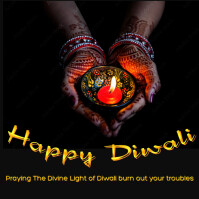Happy Diwali Post Template | PosterMyWall