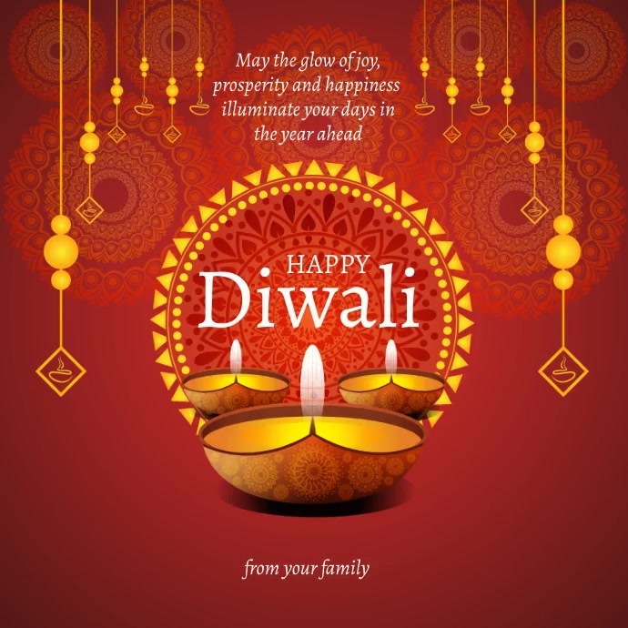 Diwali Greeting Template | PosterMyWall