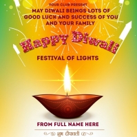 Diwali greetings Template | PosterMyWall