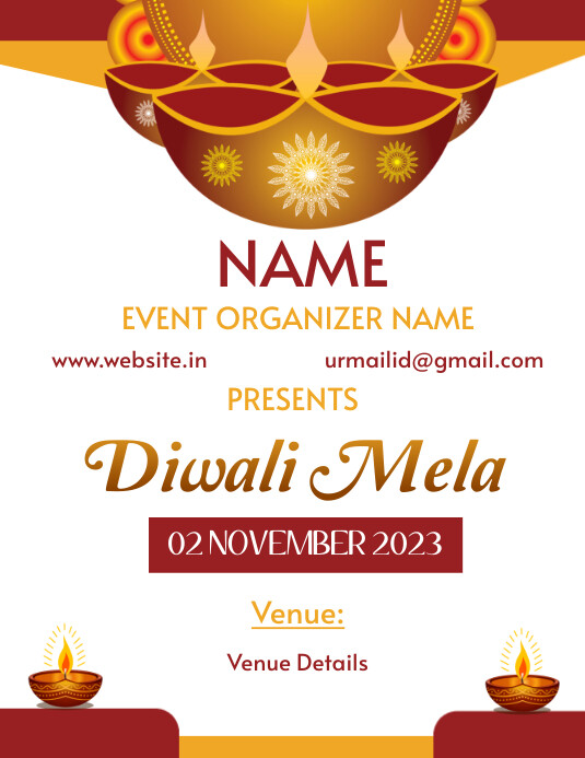 Diwali Mela Template | PosterMyWall