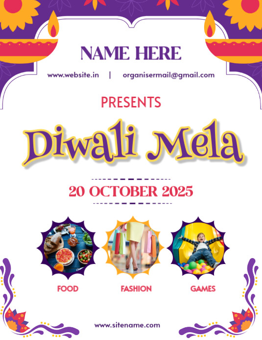 Diwali Mela Template | PosterMyWall