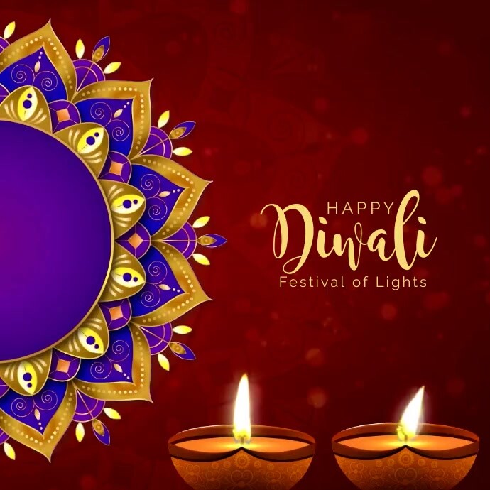 diwali post template | PosterMyWall