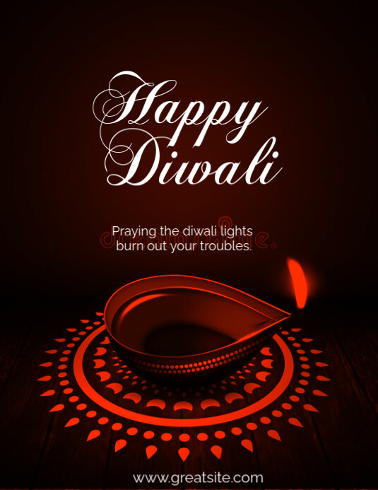 Diwali poster Template | PosterMyWall