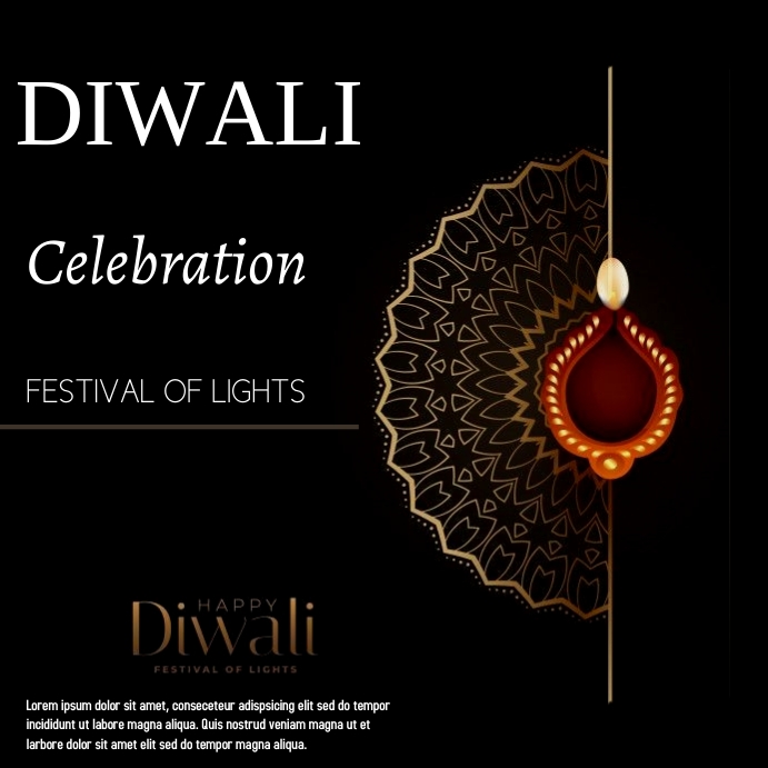Copy of Diwali poster | PosterMyWall