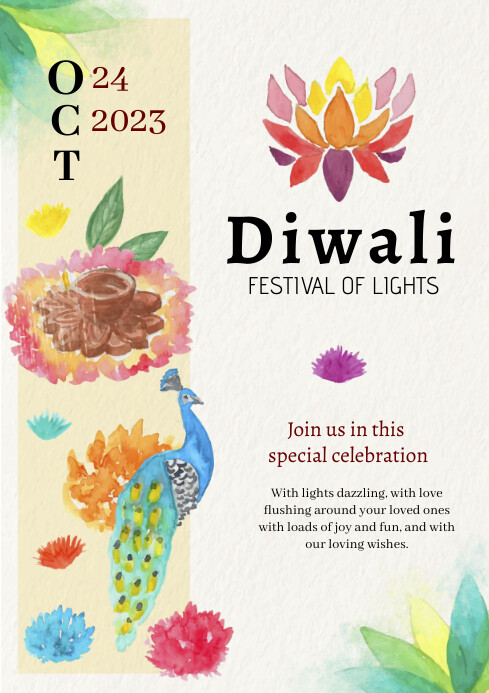 Copy of DIWALI POSTER | PosterMyWall