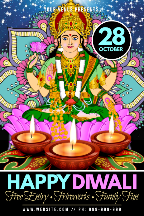 Copy of Diwali Poster | PosterMyWall