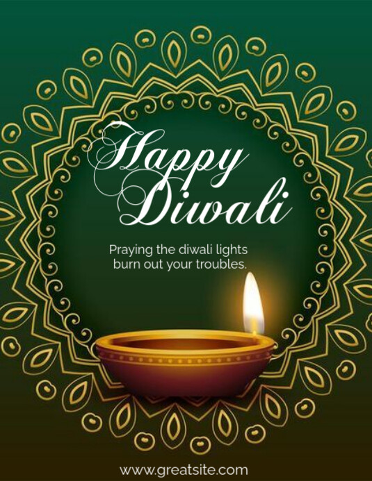 Diwali poster Template | PosterMyWall