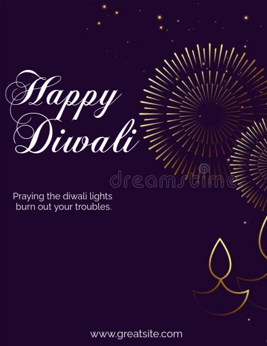 Diwali poster Template | PosterMyWall