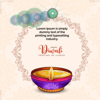 Diwali wishes Template | PosterMyWall