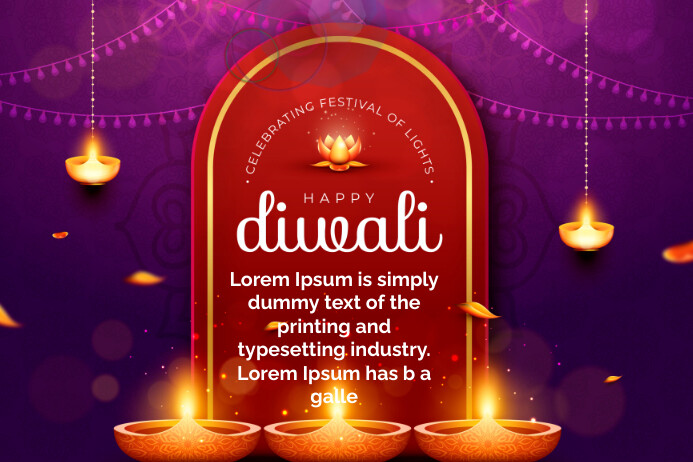 Diwali wishes Template | PosterMyWall